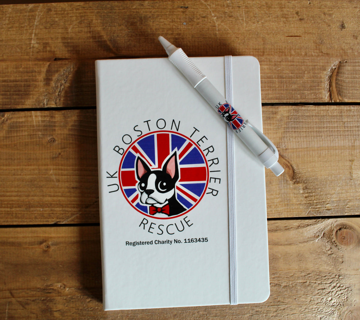 Notepad Pad large - with Pen – UK Boston Terrier Rescue